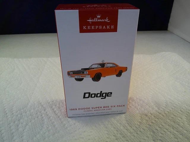 HALLMARK KEEPSAKE 2025 1969 Dodge Super Bee Six Pack Classic American ...