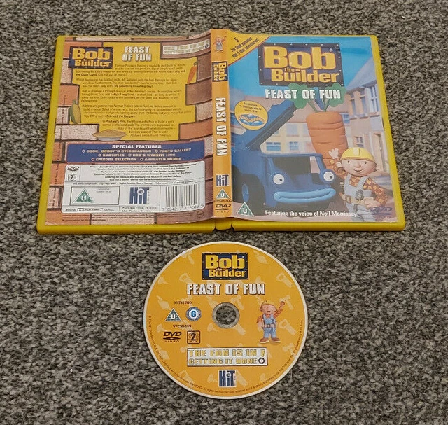 BOB THE BUILDER Live Kids Children Pal Dvd EUR 2,34 - PicClick FR