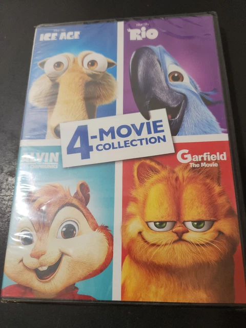 ICE AGE / Rio / Alvin and the Chipmunks / Garfield (DVD) Brand New ...
