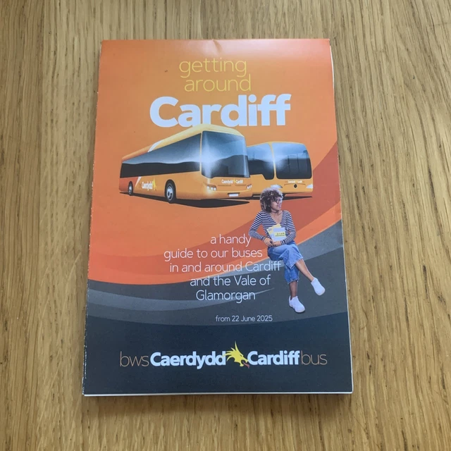 CARDIFF BUS : Getting Around Cardiff and Vale Of Glamorgan Bus Map ...