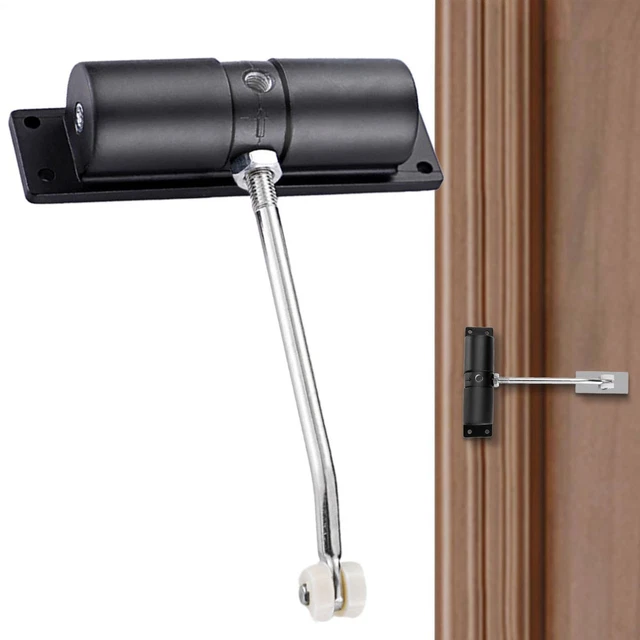 MOUNTED AUTOMATIC DOOR Gate Closer Spring Loaded Adjustable Fire Rated ...