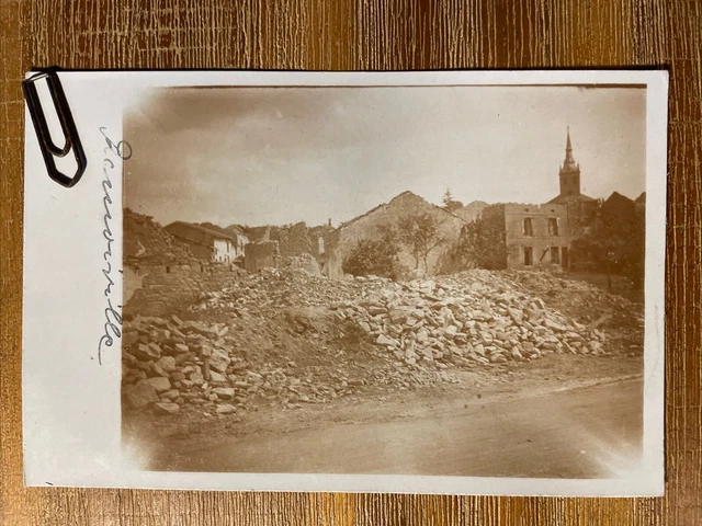 DESTROYED HOUSE RUIN Reichswehr WW1 WW1 Original Photo Postcard £0.84 ...