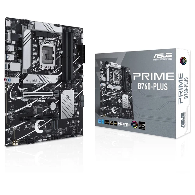 ASUS PRIME B760-PLUS (Socket 1700/B760/DDR5/S-ATA 6Gb/s/ATX) £211.92 ...