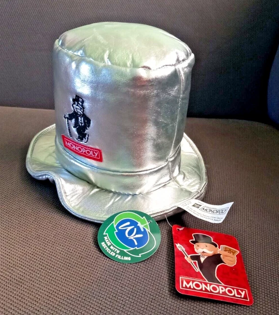 HASBRO MONOPOLY TOP Hat Plush Toy (5 Inch Height) £6.99 - PicClick UK