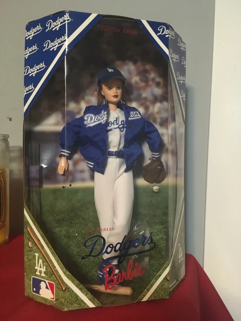 VINTAGE 1999 BARBIE Los Angeles Dodgers LA Doll MLB Baseball Mattel $39.95 - PicClick CA