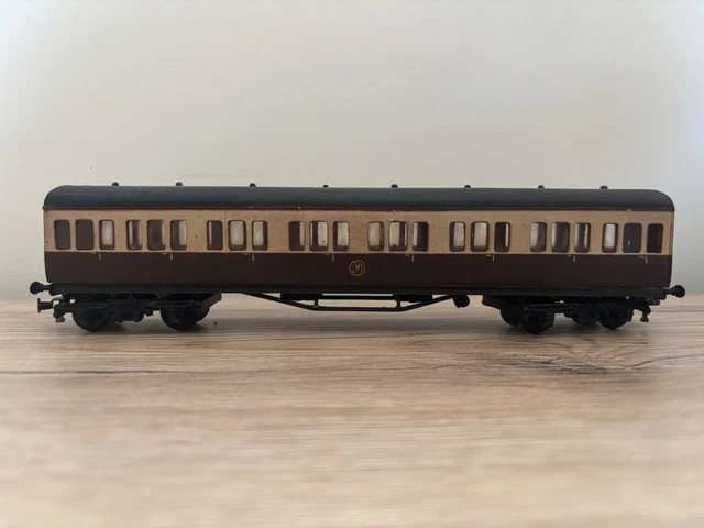 GWR KIT BUILT - Oo Gauge Wooden Coach £21.50 - PicClick UK