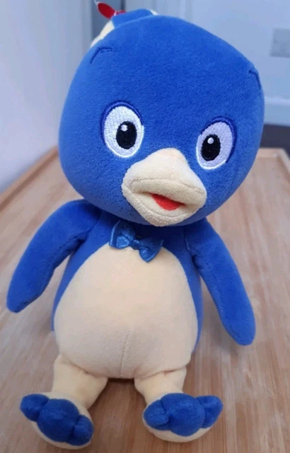 THE BACKYARDIGANS PABLO Panic Attack Blue Penguin Ty Beanie Plush Soft ...