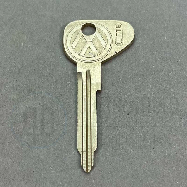 ORIGINAL VW SCHLÜSSELROHLING Profil L Witte Typ2 Käfer VW Bus ...