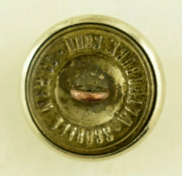 1870S-80S CREST LIVERY Griffin Dragon Wings Talons Uniform Button ...