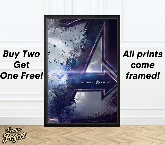 FRAMED AVENGERS V1 Movie Poster | A3 | Wall Art | Home Decor | EUR 38 ...