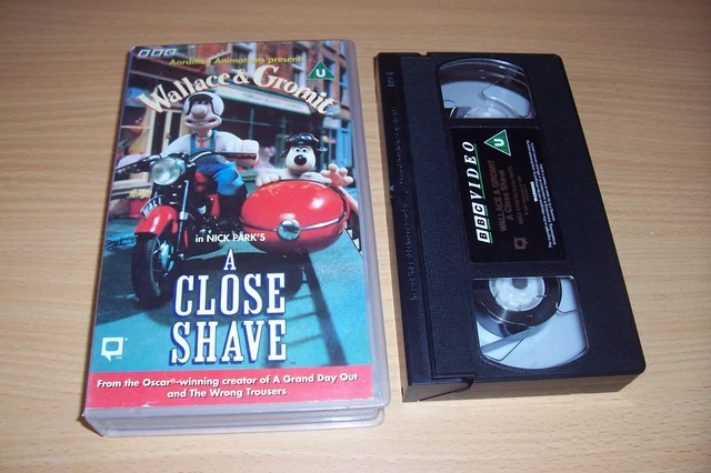 WALLACE AND GROMIT - A Close Shave (VHS/H, 1995)B B C £12.99 - PicClick UK