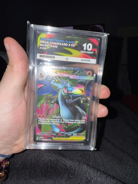 POKÉMON TCG | Mega Charizard X EX 109/094 | Phantasmal Flames | SR ...