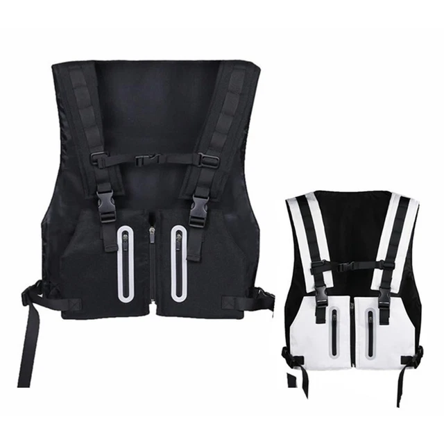 REFLECTIVE VEST FOR Men with Adjustable Weights for Cycling and Fishing ...