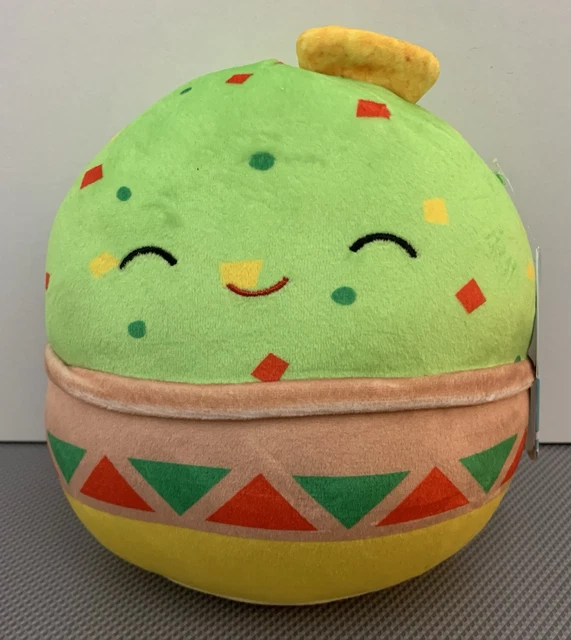 SQUISHMALLOWS GIDEON GUACAMOLE Bowl Food Squad Soft Toy Plush 8 ...