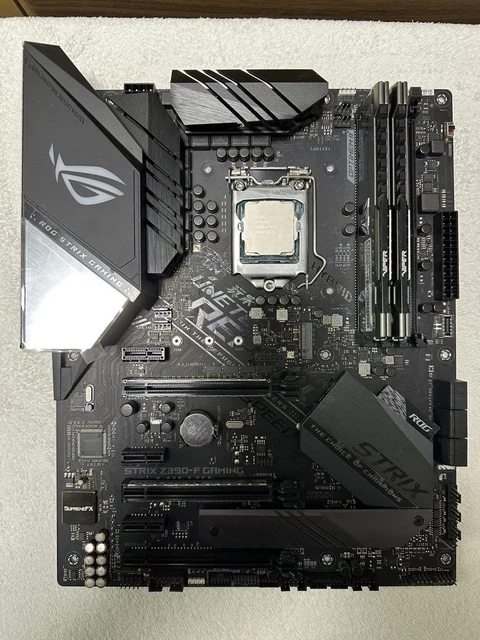Z390-F MOTHERBOARD INTEL I5-9400F Cpu Memory 32G £304.84 - PicClick UK