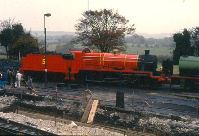 ORIGINAL STEAM RAILWAY Train Colour Slide,Sr James Loco 31874 N Class ...