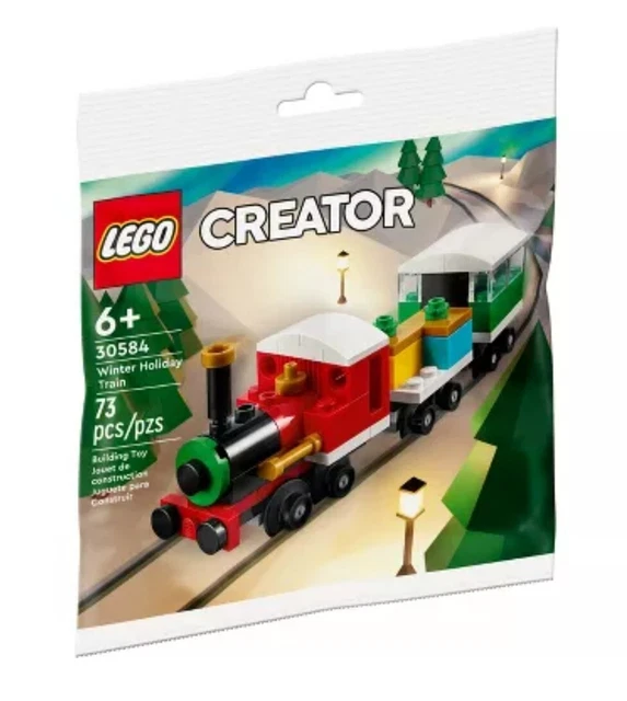 LEGO 30584 CREATOR Winter Holiday Train Sealed Polybag New Great ...