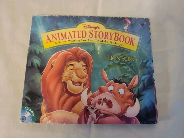 DISNEY THE LION King Animated Storybook (CDROM, 1994, Disney) £4.63 ...