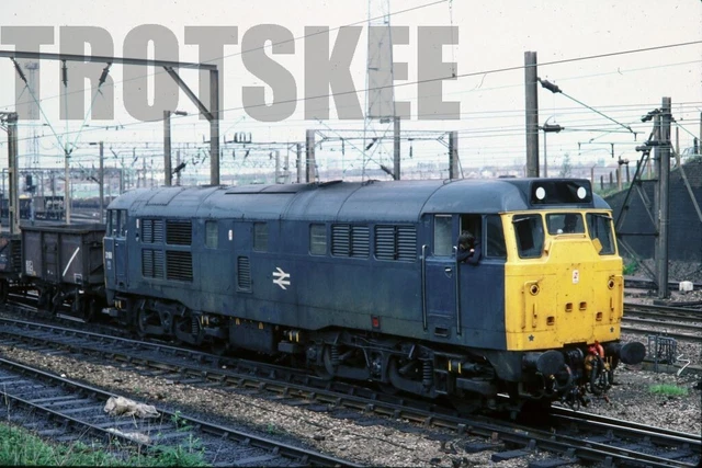 35MM SLIDE BR British Railways Diesel Loco 31168 Class 31 Bescot 1983 ...