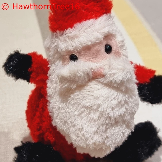 JELLYCAT SMALL POPPET Father Christmas Santa Claus Soft Toy Plush NEW ...