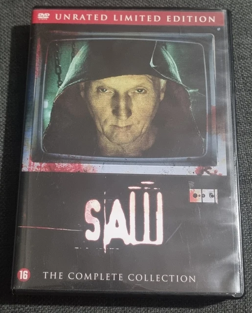 SAW UNRATED LIMITED Edition Complete Collection DVD 1-7 Boxset Dutch ...