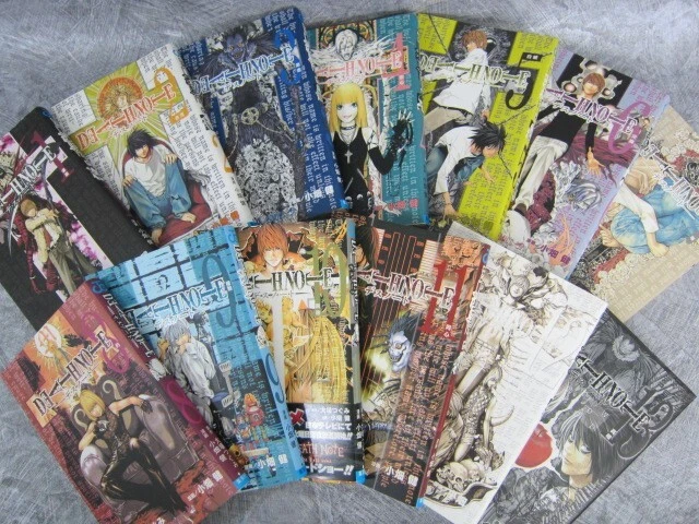 DEATH NOTE MANGA Comic Complete Set 1-12+1 TAKESHI OBATA Book SH $45.00 ...