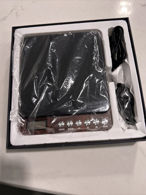 REPRODUCTOR DE CD portátil con altavoces incorporados, negro recargable ...