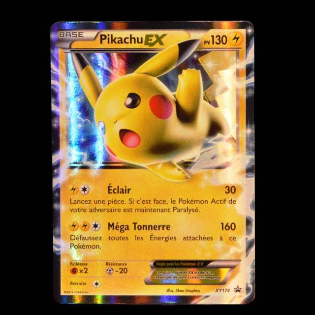 CARTE POKÉMON PIKACHU EX XY174 Promo XY EUR 1,00 - PicClick FR