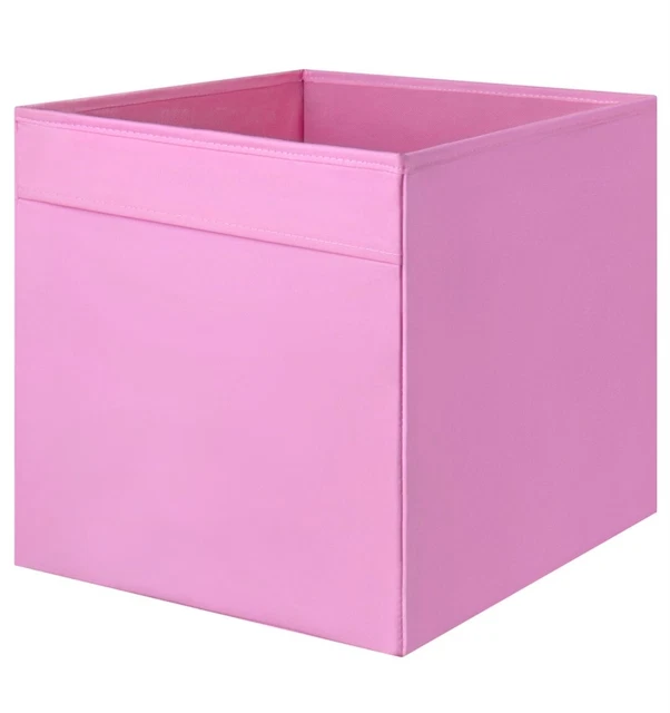 IKEA DRONA STORAGE Box for Kallax Shelving Unit Organizer, Pink ...