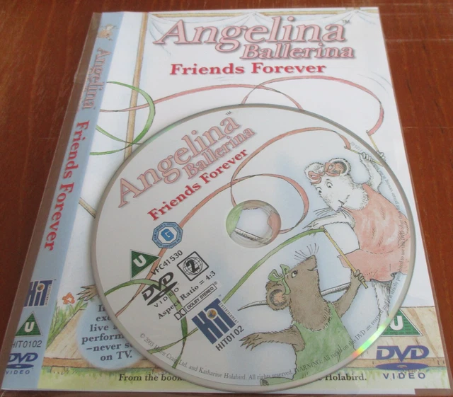 ANGELINA BALLERINA: FRIENDS Forever DVD (2003) Roger McIntosh cert U £2 ...