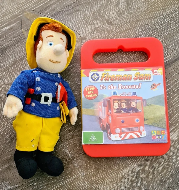 FIREMAN SAM - PLUSH TOY + FIREMAN SAM DVD - Collectors Bundle $19.95 ...