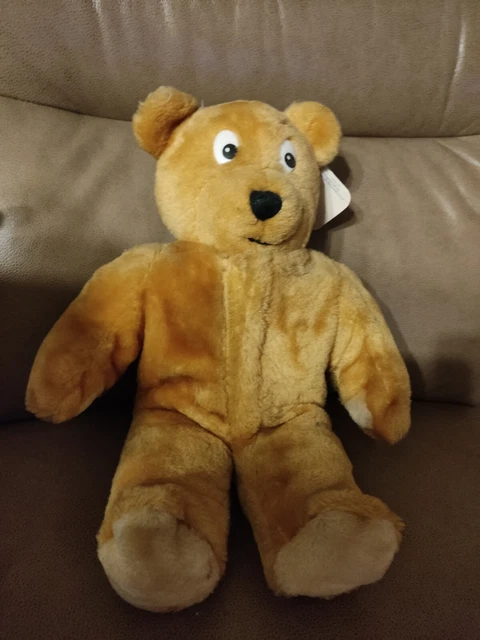 SUPER TED WITH Bear Suit Cape & Label 1984 Vintage Plush Teddy Bear £41 ...