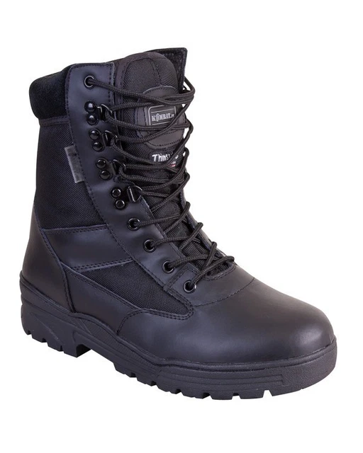 KOMBAT UK PATROL Boot Black Half Leather/Half Nylon £33.74 - PicClick UK