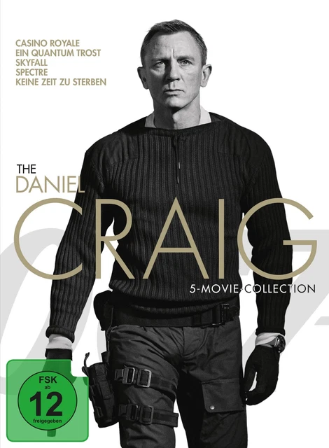 JAMES BOND - The Daniel Craig 5-Movie-Collection (DVD) Craig, Daniel £ ...