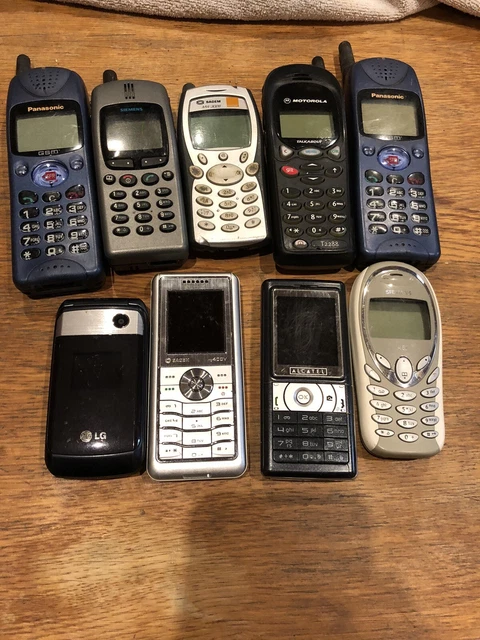 9 TÉLÉPHONES PORTABLES et un filiaire plus chargeurs EUR 20,00 - PicClick FR