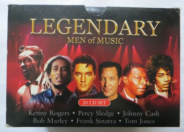 LEGENDARY MEN OF Music 20CD Box Set - NEW IN BOX £6.99 - PicClick UK
