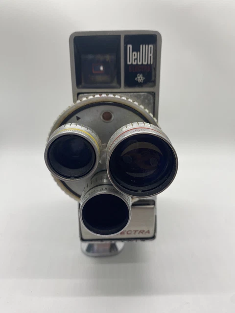 VINTAGE 1950’S DEJUR Electra 8mm Movie Camera Fully Automatic Untested ...
