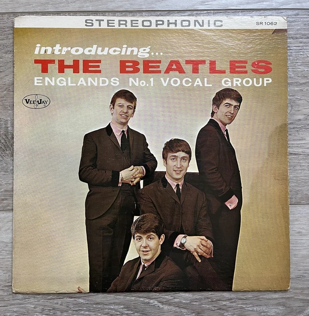 RARE ORIGINAL THE BEATLES -Introducing The Beatles - LP stéréophonique ...