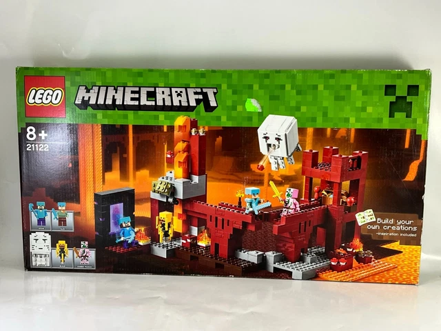 LEGO 2112 MINECRAFT The Nether Fortress New La fortezza di Nether NUOVO ...
