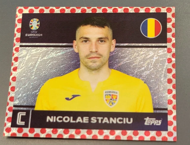 TOPPS ADESIVO UEFA Euro 2024, Nicolae Stanciu, Capitano, Roma 2 ... TOPPS ADESIVO UEFA Euro 2024, Nicolae Stanciu, Capitano, Roma 2 ...