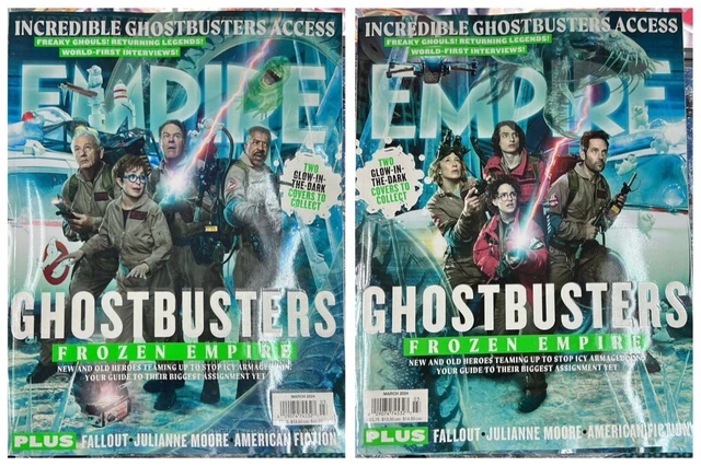 EMPIRE MAGAZINE-MARCH 2024-GHOSTBUSTERS-FROZEN EMPIRE-Brand New-RANDOM ...