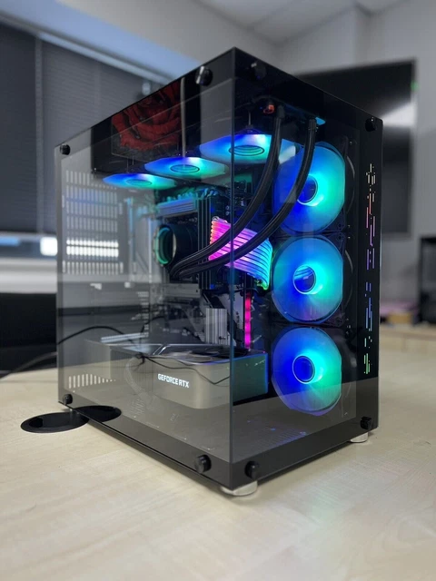 RTX 4080 SUPER Gaming PC: 32GB, 2TB SSD, 7800X3D, Glass, RGB, Win 11 £ ...