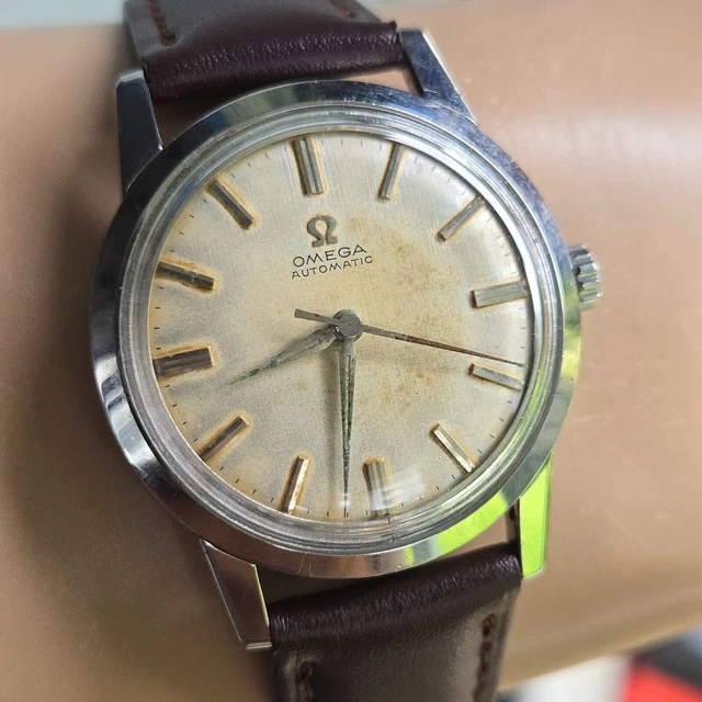 VINTAGE OMEGA MEN'S automatic watch cal.470 17Jewels swiss 1958 EUR 342 ...