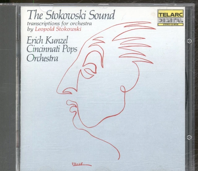 CD80129 ERICH KUNZEL, Cincinnati Pops Orchestra Stokowski Sound CD Europe Telarc EUR 7,15 ...