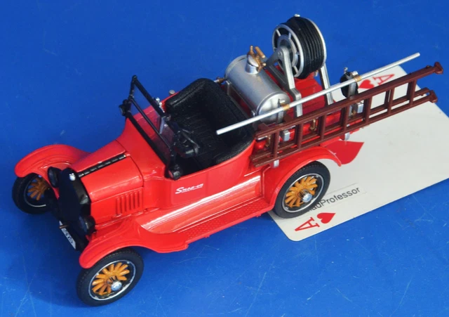 SNAP-ON DIECAST 1920'S Ford Model-T Fire Truck 1:32 Scale Pull-back ...