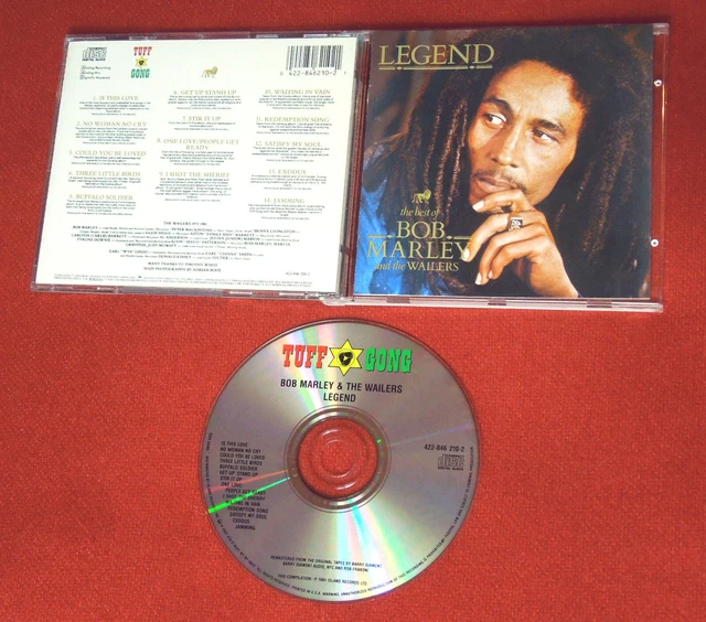 BOB MARLEY LEGEND Best Of Greatest Hits 1984 USA CD TOP! early press ...