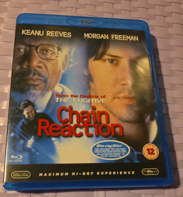 CHAIN REACTION BLU-RAY (2007) Keanu Reeves, Davis (DIR) cert 12 Amazing ...