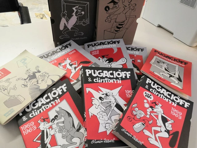 GIORGIO REBUFFI PUGACIÒFF e DINTORNI Cofanetti Annexia ed. firmata e ...