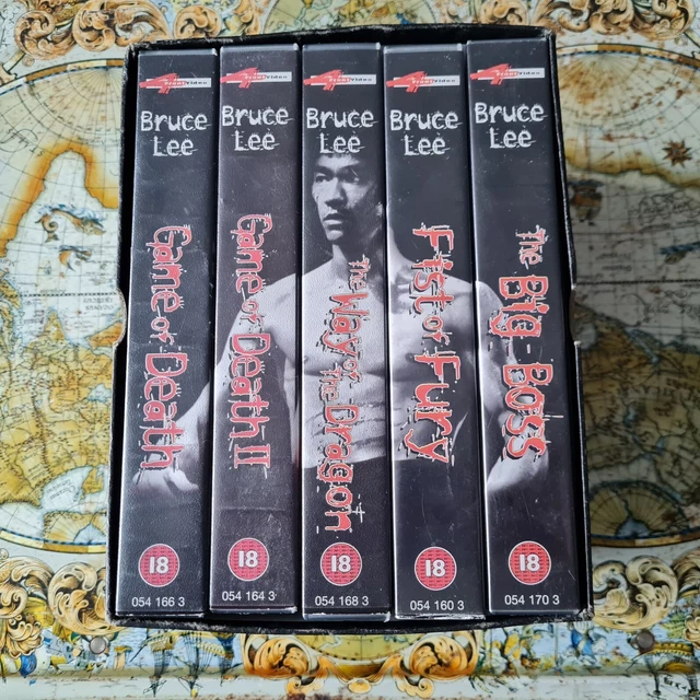 BRUCE LEE VHS Box Set £19.75 - PicClick UK