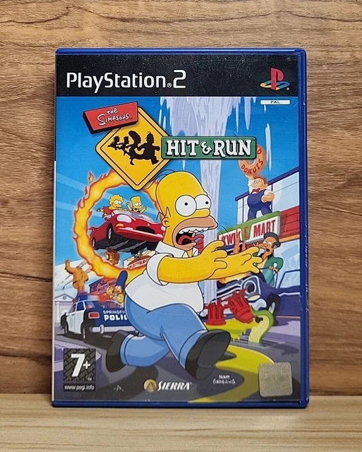 I Simpsons Hit And Run Sony Playstation 2 Ps2 Testato E Funzionante 2364